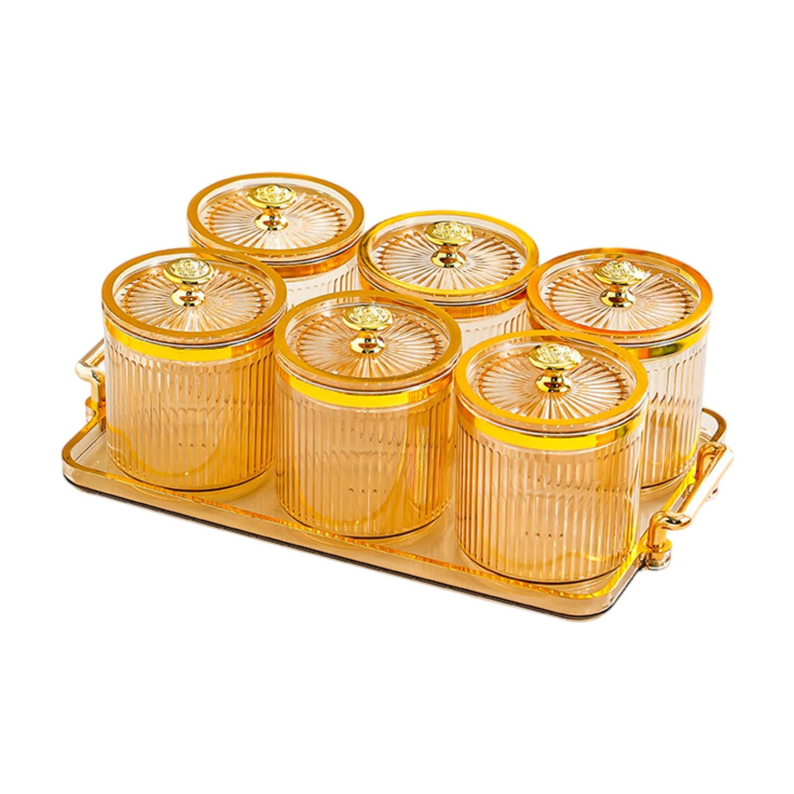 Lipstore Plateau de Fruits Secs avec Couvercle Assiette de Service pour ...