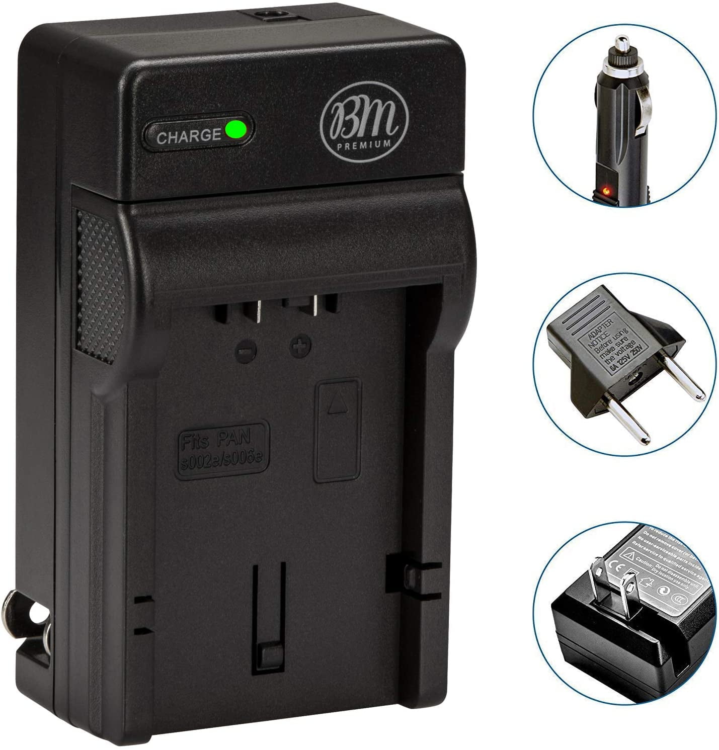 CGA-S006 Battery Charger for Panasonic Lumix DMC-FZ7 DMC-FZ8 DMC-FZ18 ... CGA-S006 Battery Charger for Panasonic Lumix DMC-FZ7 DMC-FZ8 DMC-FZ18 ...