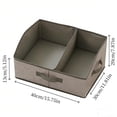 Foldable Fabric Storage Bin with Cardboard Frame for Clothes, Towels ...