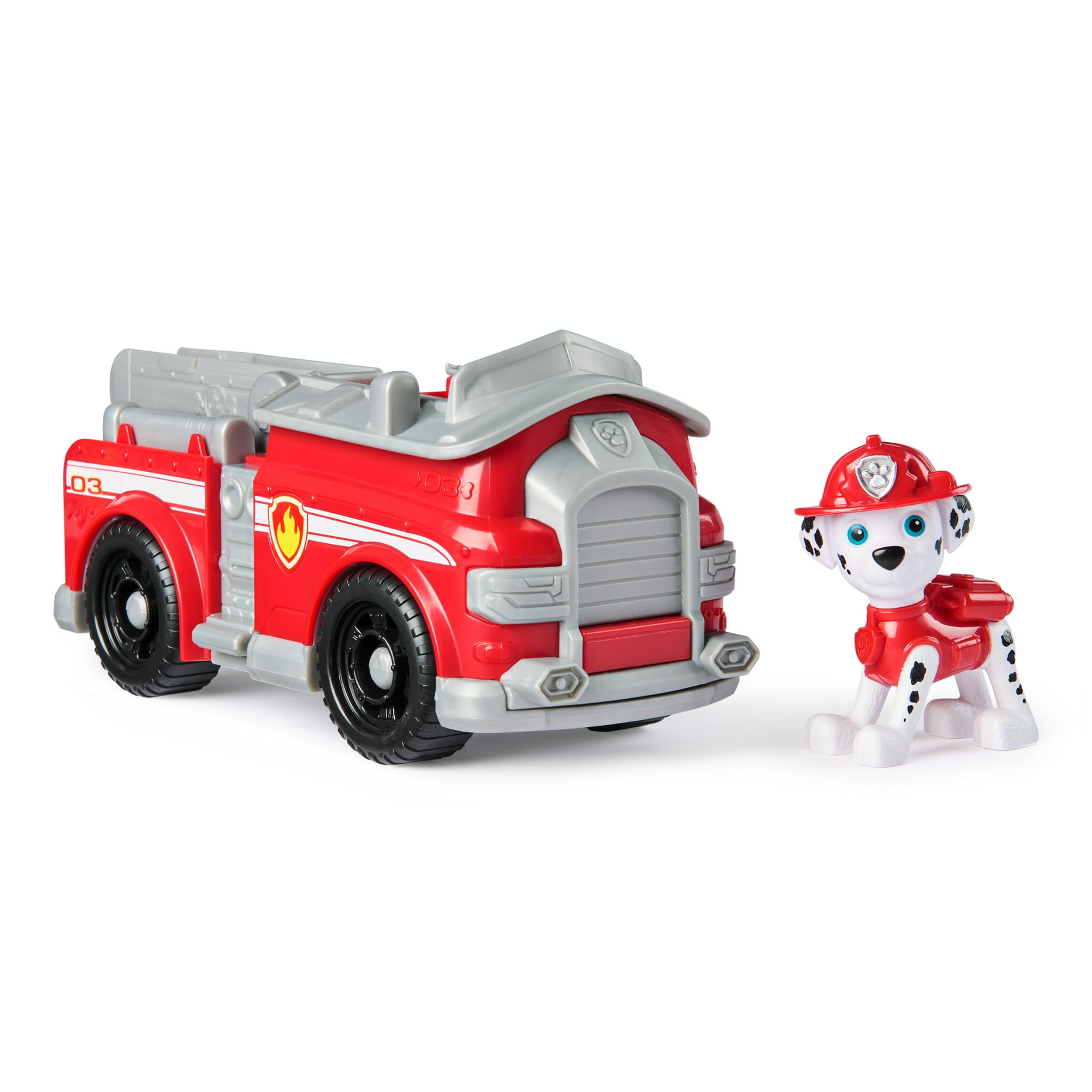 Click here for Paw Patrol Fire Truck With Collectible Marshall Fi... prices