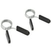 RitFit 2 In. Olympic Barbell Clips, Weight Bar Collars for Gym, ABS ...