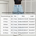 Xdegoge Baggy Balloon Jeans for Girls Elastic High Waisted Comfy Denim ...