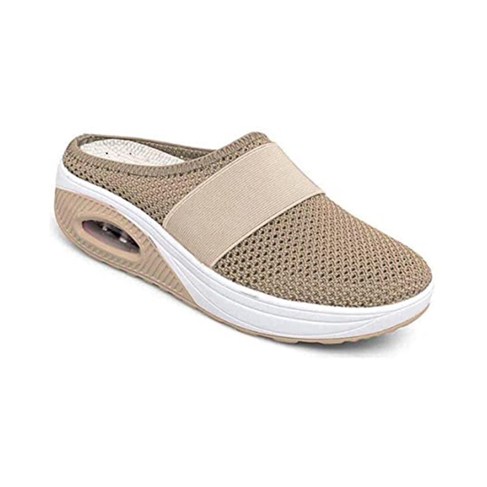 Yougang Boutique Women's Slip-on Walking Shoes With Air Cushion Shock ...