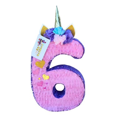 Fun Express Assorted Colors Birthday Pinatas, 4" x 16" - Walmart.com
