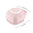 Siquannnn Silicone Bath Brush Bath Massage Soft Brush Liquid Filling