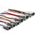 2/3/4/6/8/12 Pin Waterproof Deutsche Connectors Gray Assembled Wire ...