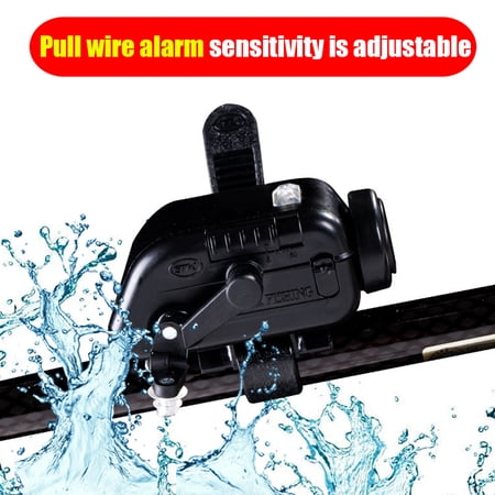 Kavoc LED Fish Bite Alarm Sound Bell Electronic Outdoor Fishing Rod Tip ...