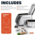 Saki 12-in-1 Automatic Bread Maker with Programmable Digital Control ...