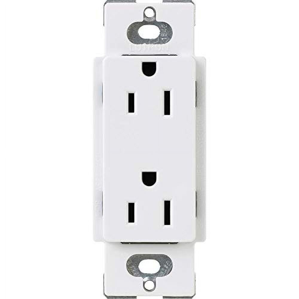 Click here for Lutron Claro Duplex Receptacle  15-Amp  Car-15-Wh... prices