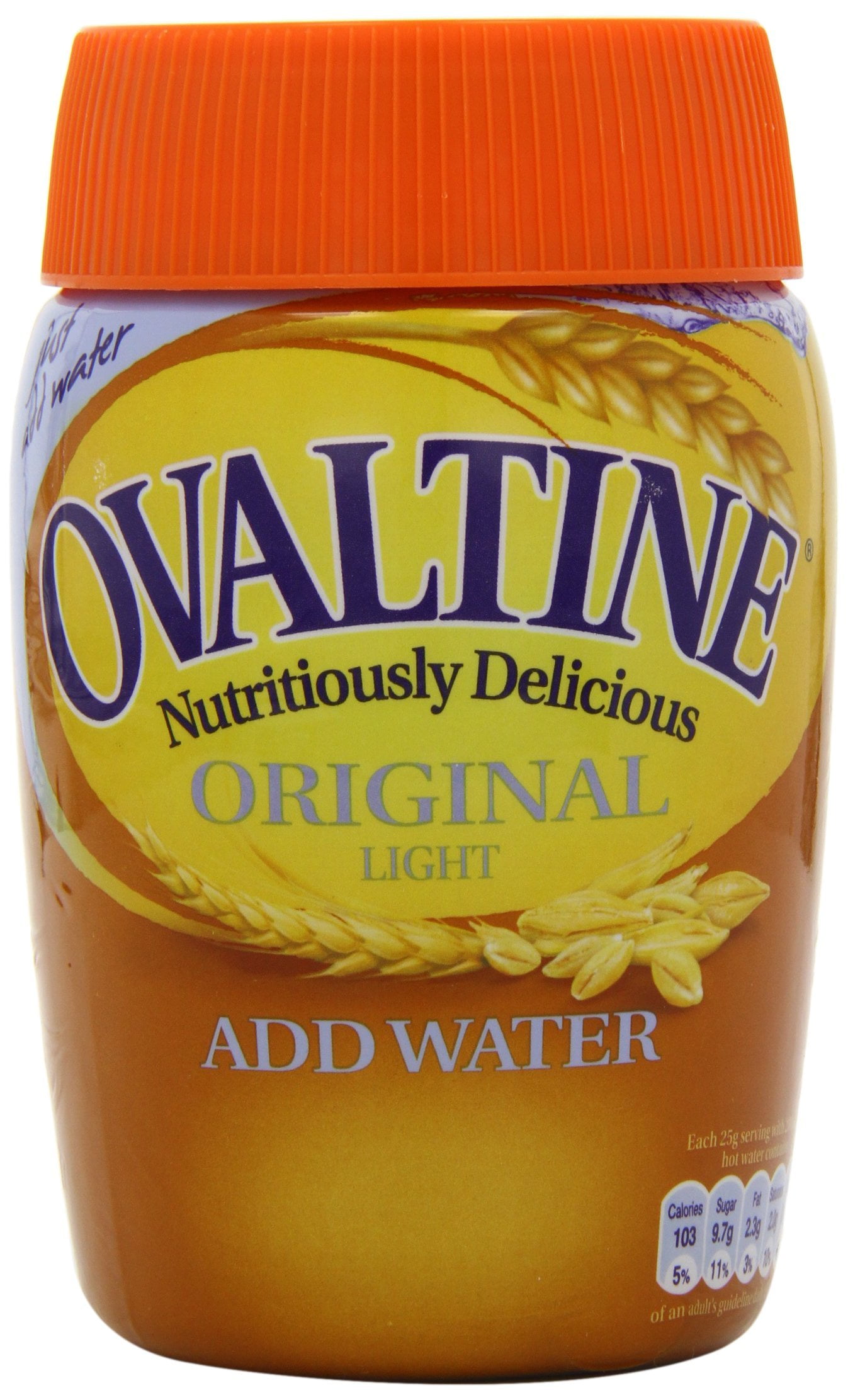 Ovaltine Original Light Add Water 300 g-DEL - Walmart.com