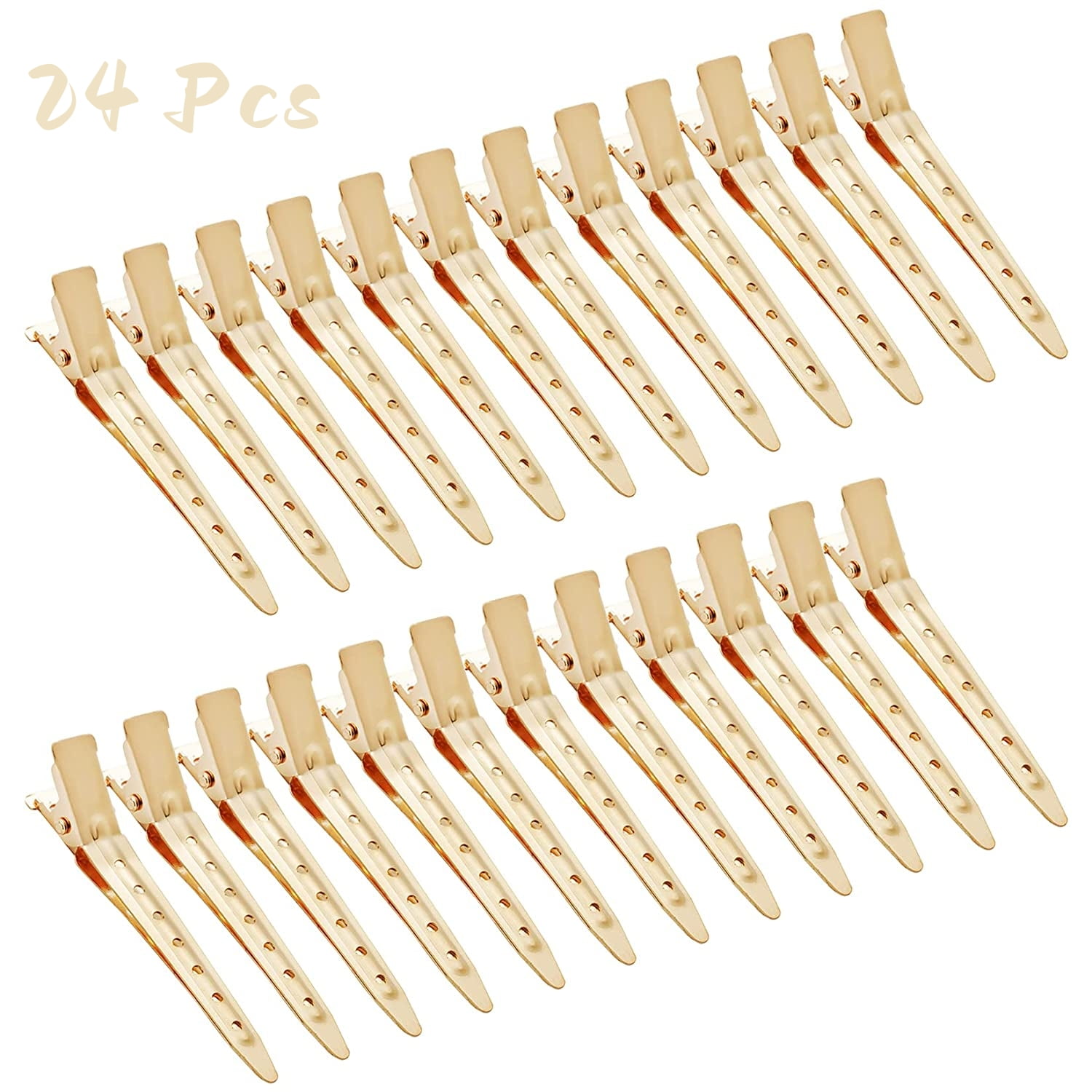 Rungopro 24 Pcs Duck Bill Clips, 3.5 Inches Rustproof Metal Alligator ...