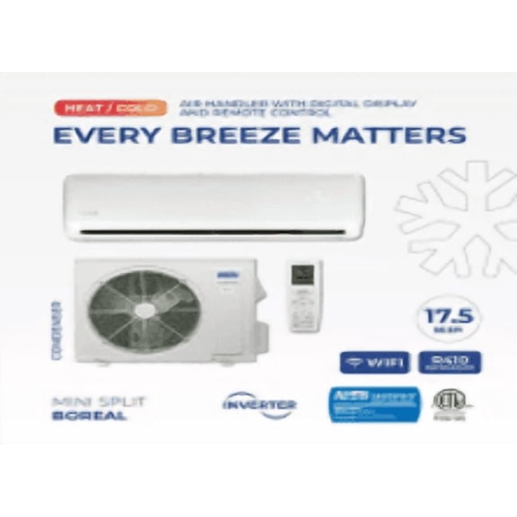 Boreal Mini Split Unit 24,000 BTU - Walmart.com