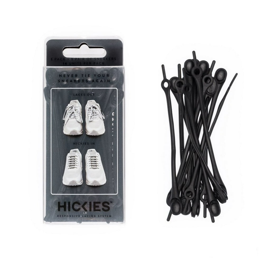 HICKIES Lacing System, Black - Walmart.com - Walmart.com