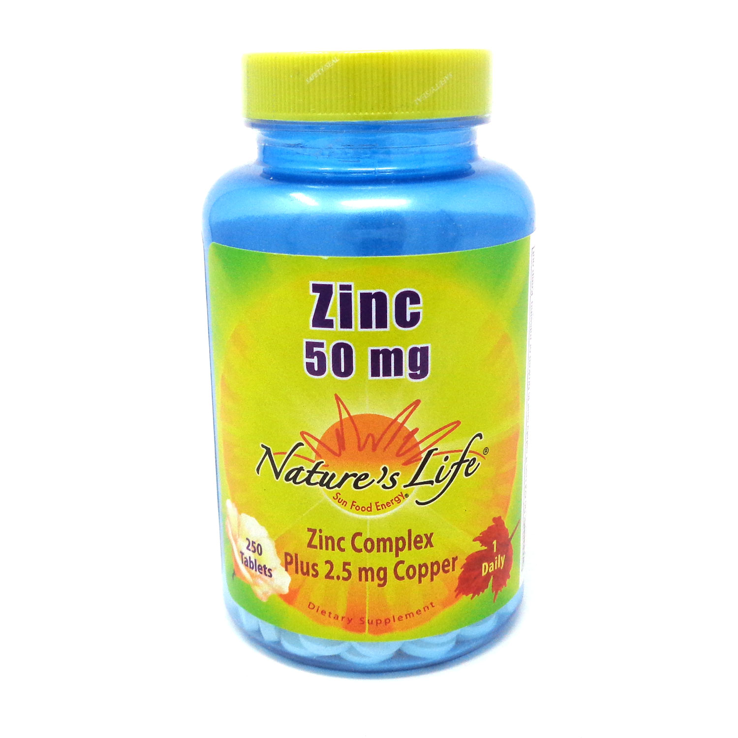 Zinc 50 Mg 50 Mg By Nature s Life 250 Tablets Walmart Zinc 50 Mg 50 Mg By Nature s Life 250 Tablets Walmart