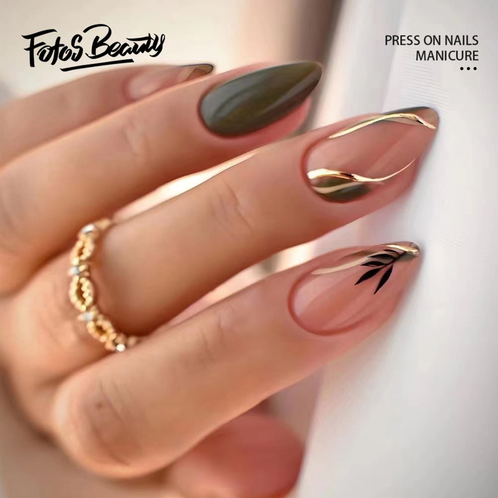 Click here for Fofosbeauty 24pcs Press On False Nails Tips  Almon... prices