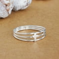 SS DESIGNS- Cross Ring for Women, Multi-Band Christian Faith Ring, High ...