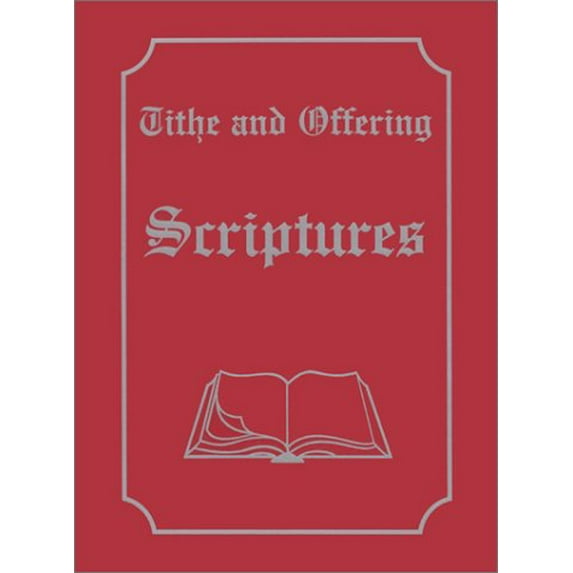 Pre-Owned Tithe and Offering Scriptures : "Scriptures for Receiving Tithes and Offerings God's ...