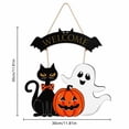 1PC A Minibee Wooden Halloween Door Sign Hanging Wall Decor for Haunted ...