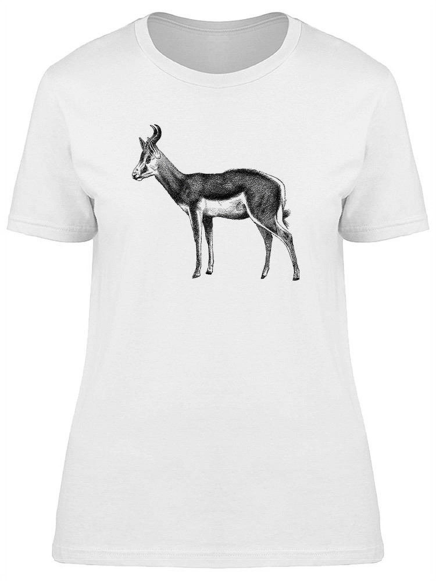 Springbok Vintage Design T-Shirt Women -Image by Shutterstock Medium ...