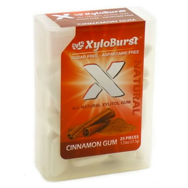 Spry Cinnamon Chewing Gum 100 Ct Jar, Xylitol Sugar Free, Dental Care ...