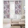 4th of July Kitchen Curtains Independent Day Red Blue Fireworks ...