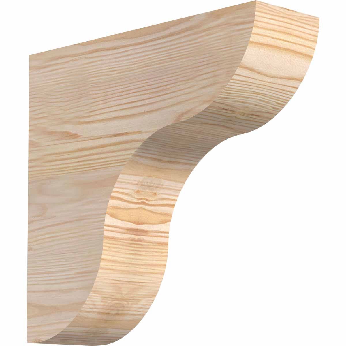 3 1/2"W x 12"H x 12"L Carmel Smooth Rafter Tail, Douglas Fir - Walmart.com