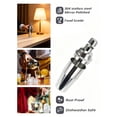 12 Piece Cocktail Shaker Set with Bamboo Stand Professional Stainless ...