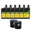 John Deere TURF-GARD 4-Cycle Engine Oil, 10W-30, 32 oz per Quart, 4 ...