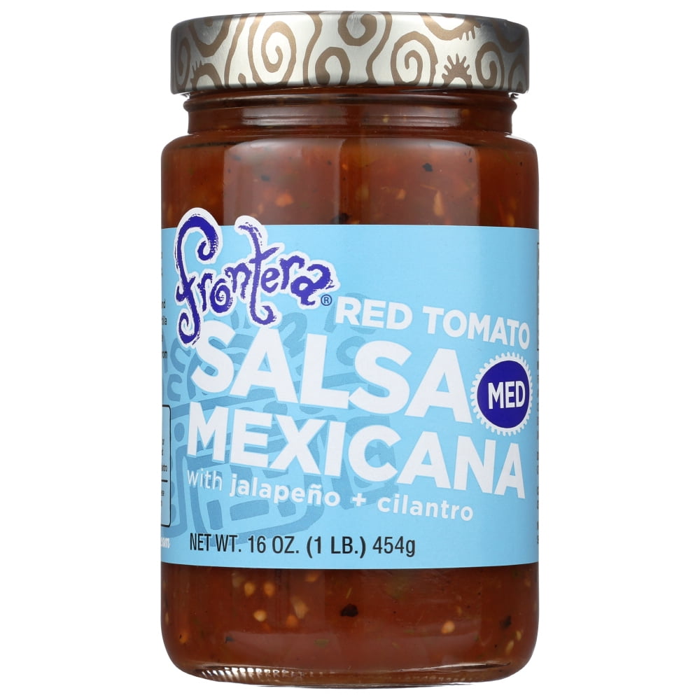 Frontera Red Tomato Salsa Mexicana Medium, 16 Oz - Walmart.com ...
