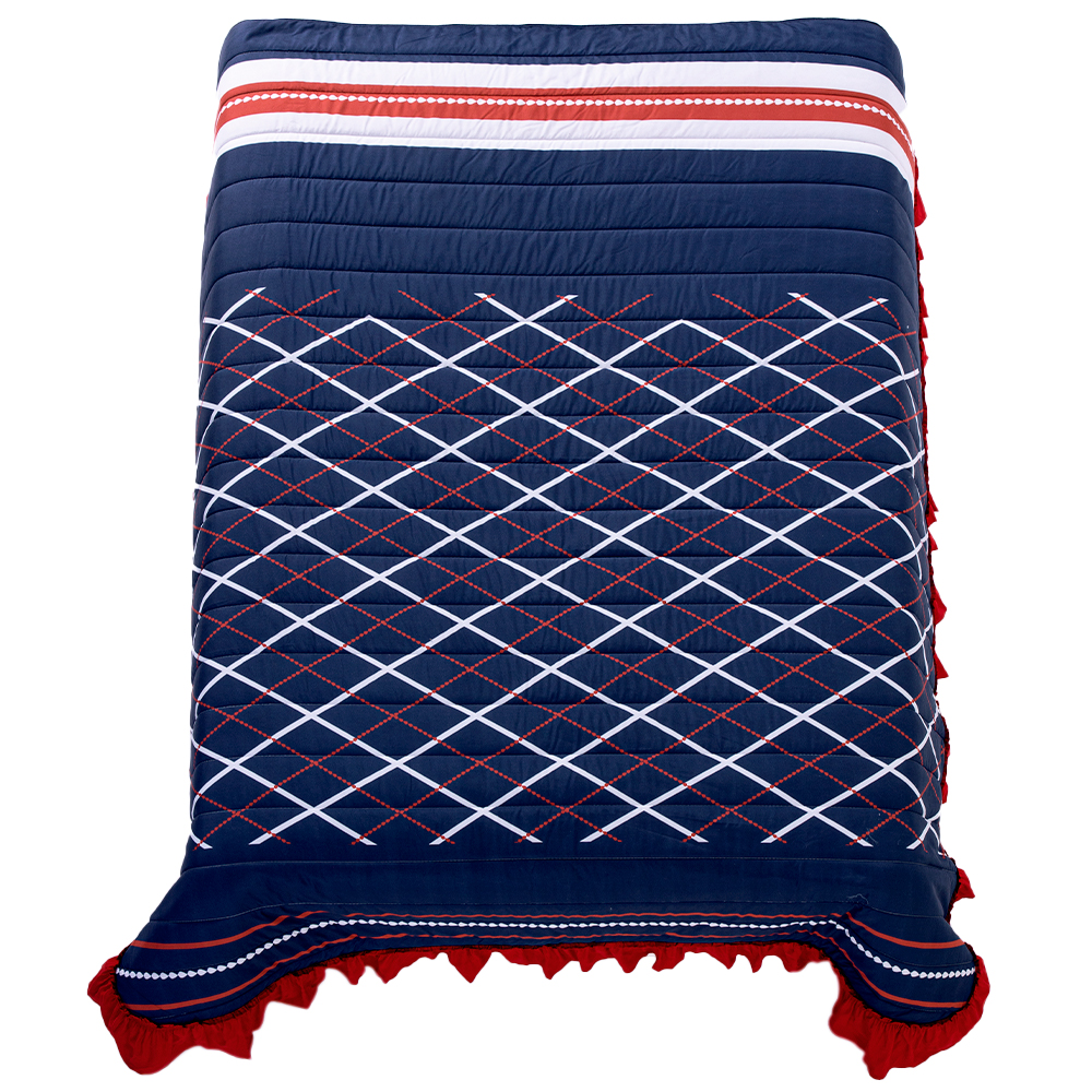 Colcha individual Azul Colchas Concord Thiago | Walmart en línea