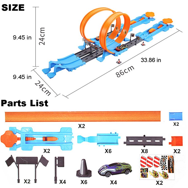 Hot Wheels Double Loop Track Instructions | ppgbbe.intranet.biologia ...