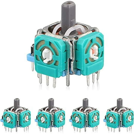 SINMI 5 Pieces 3D Joystick Axis Module,Analog Joystick Module,3D Sensor Module Joystick, PS4 ...