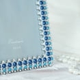 Rectangular 4x6 Blue Crystal Jeweled Picture Frame – Sparkling ...