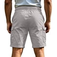 Cargo Shorts for Men Drawstring Waist Baggy Tactical Camo Shorts ...
