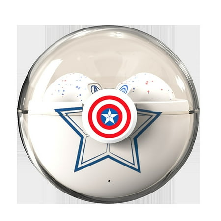 Marvel Captain America Space Capsule Wireless Bluetooth Headset Noise ...