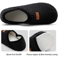 Barerun Unisex Warm, Skid-Resistant, Machine Washable Slippers Fuzzy ...