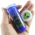 4 Alien Test Tube Slime With Mini Figurine - Oozy Gooey Fun Party Favor ...