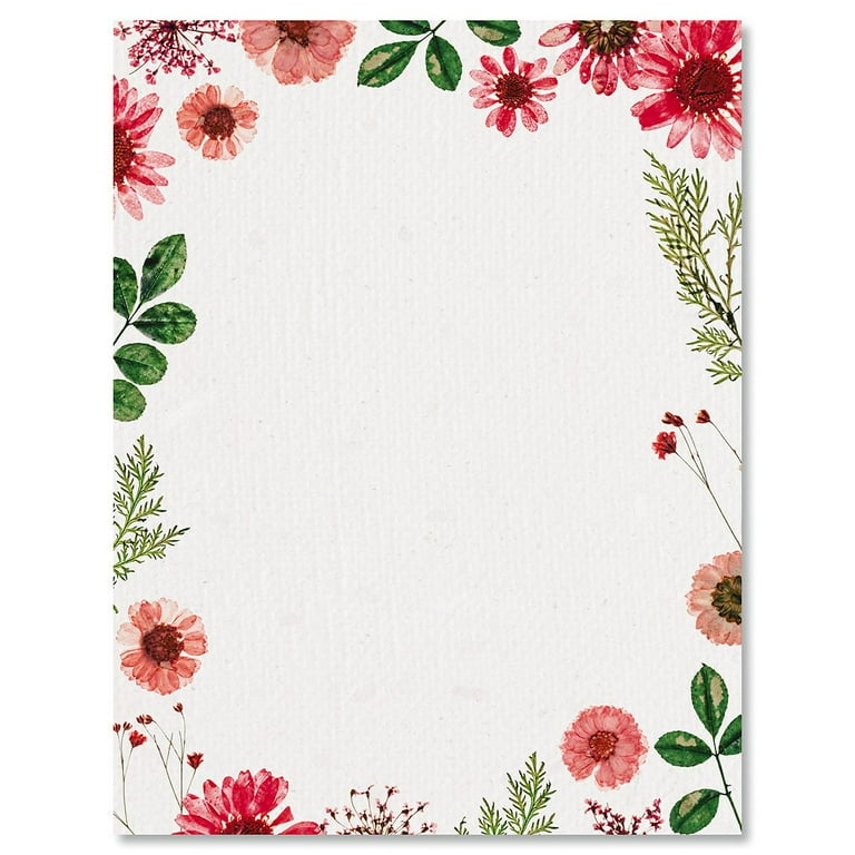 Spring Stationery Paper