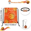 36 Pcs Basketball Party Favors 12 Basketball Drawstring Gift Bags Team ...