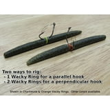 Wacky Rings - O-Rings for Wacky Rigging Senko Worms 100 orings for 4+5 ...