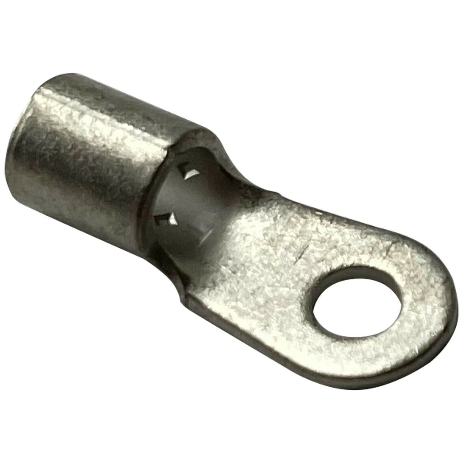 (1000) Non-Insulated 8 AWG Gauge Ring Connector #8 Stud Electrical Wire ...