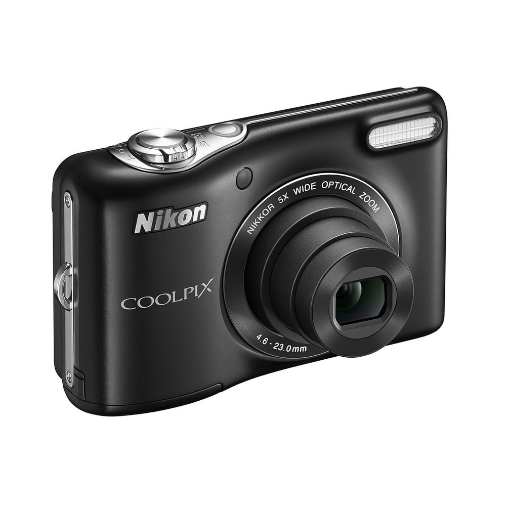 Nikon COOLPIX L30 Digital Camera (Black) - Walmart.com - Walmart.com
