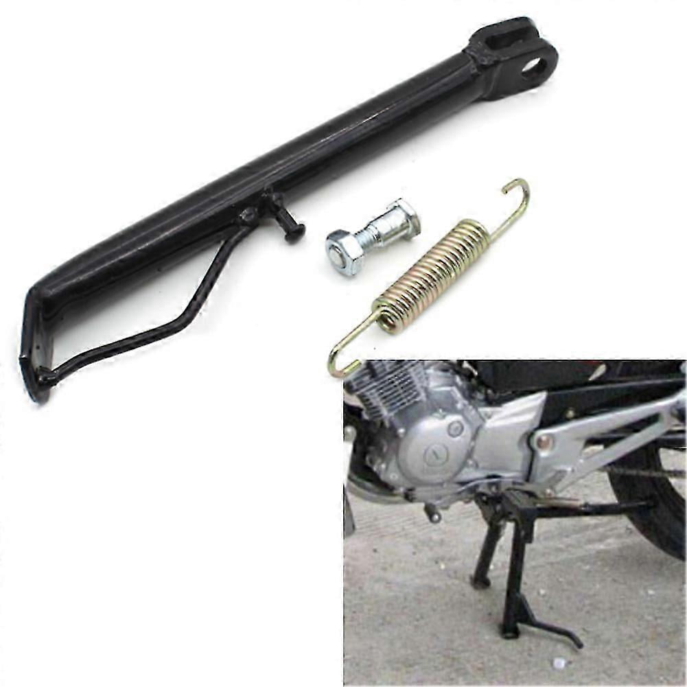 Motorcycle Kickstand Sidestay Side Stand Parking Racks Support Kit With ...