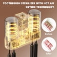 Bathroom electric toothbrush holder, dustproof smart toothbrush holder ...