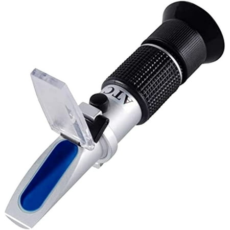 Brix Alcohol Wine Refractometer Dual Scale for Measuring Sugar Content ...