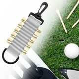 Golf Tee Holder Portable to Attach to Golf Bag Golf Tees Storage 10 ...