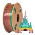 Rainbow PLA 3D Printer Filament 1.75mm, Multi-Color Changing PLA ...