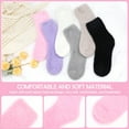Ayieyill Fuzzy Socks for Women, 6 Pairs Plush Slipper Socks Women, Warm ...
