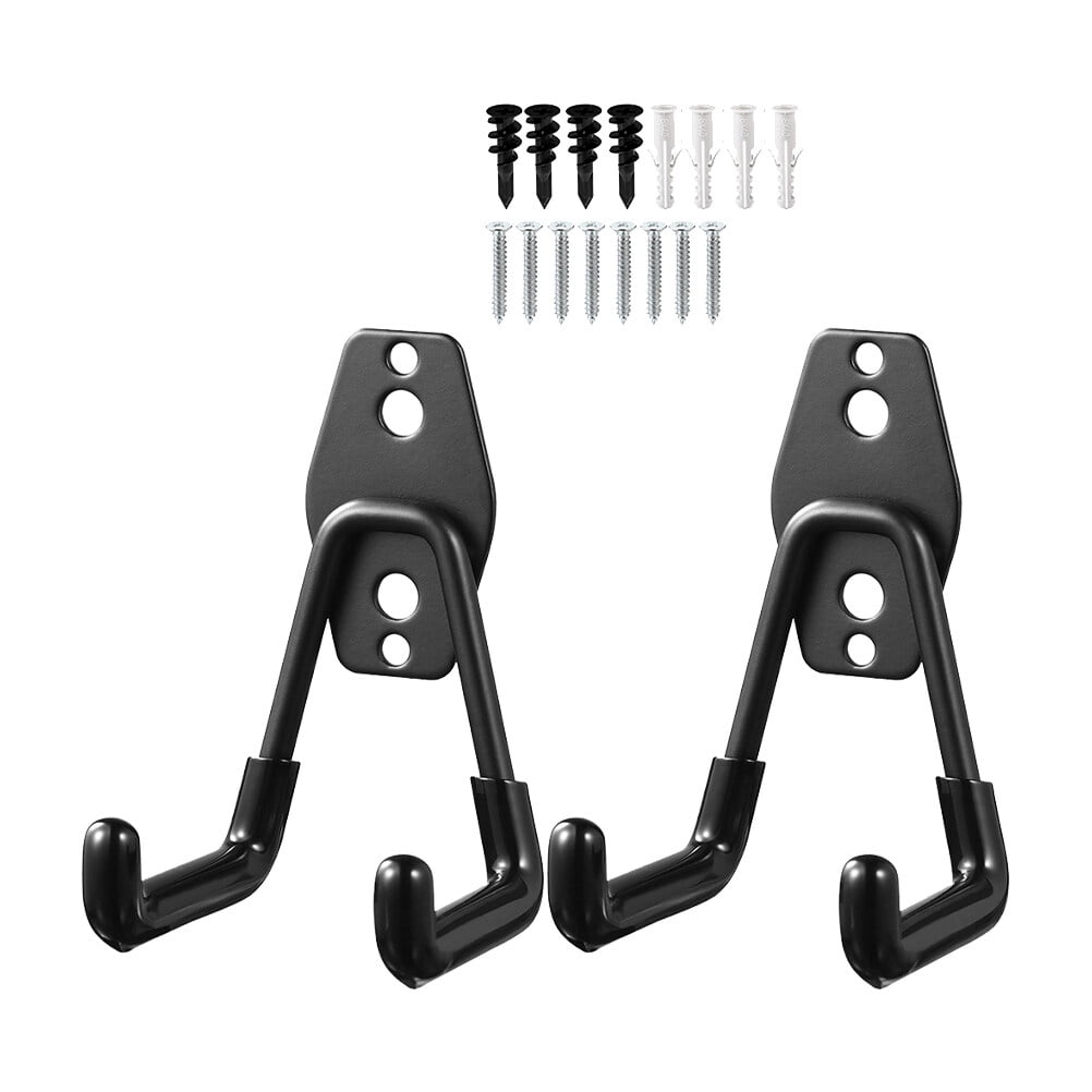 Click here for Shisuyan Garage Storage Hooks Wall Mount Black 2pc... prices