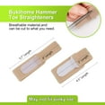 Guuyoo Hammer Toe Straighteners, 12 Pack Toe Splints, Toe Wraps for ...